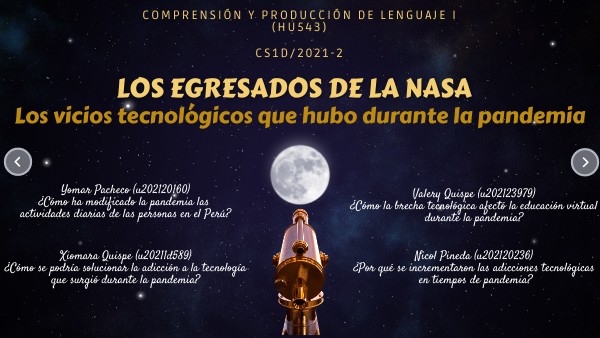 Los egresados de la NASA | Genially