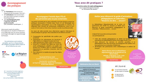 Copie - Ecrit42 - S1_ 2024 - Programme général | Genially