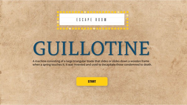 ESCAPE ROOM MUSICAL | Genially
