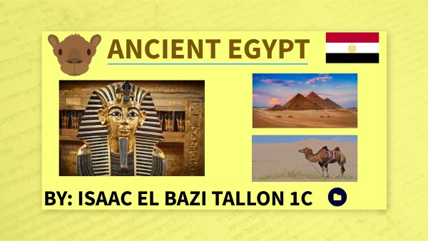 ANCIENT EGYPT | Genially