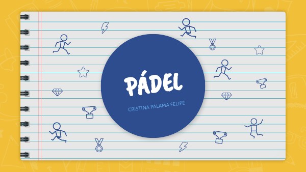 Padel, presentación de Cristina Palma Felipe | Genially