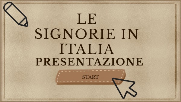 Le signorie | Genially