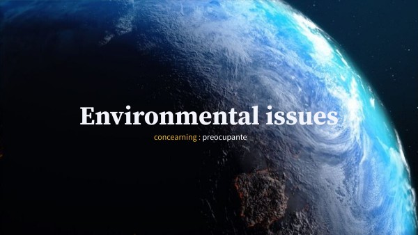 environmental issues