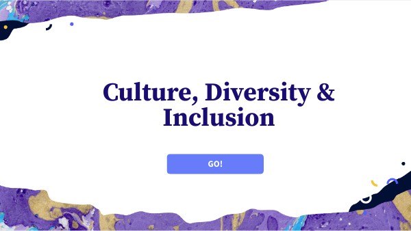 Culture, Diversity & Inclusion | Genially