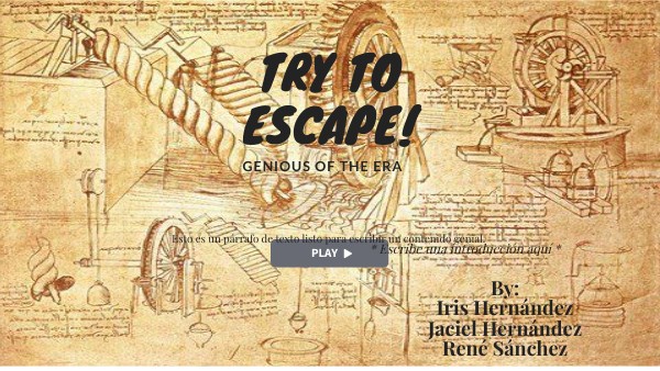 ESCAPE ROOM