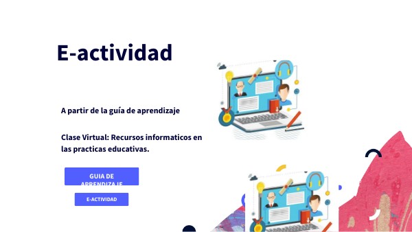 E-ACTIVIDAD | Genially