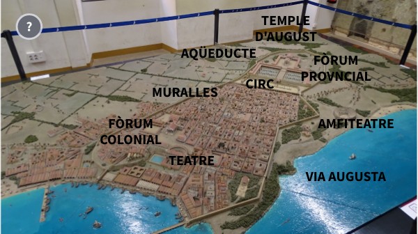 Mapa interactiu de Tarraco