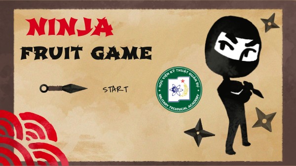 NINJA FRUIT GAME BY PYTHON | Genially