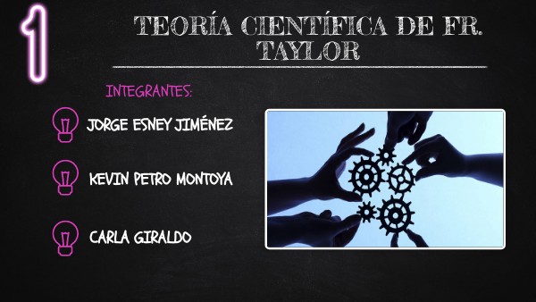 TEORÍA DE TAYLOR | Genially