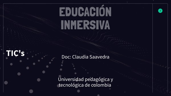 Educación inmersiva | Genially