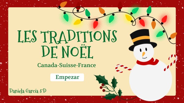 Les Traditions de Noël | Genially
