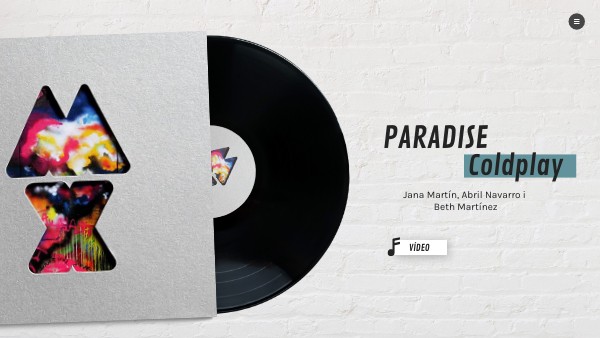 Anàlisi musical- Paradise, Coldplay | Genially