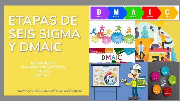 ETAPAS DE SEIS SIGMA Y DMAIC