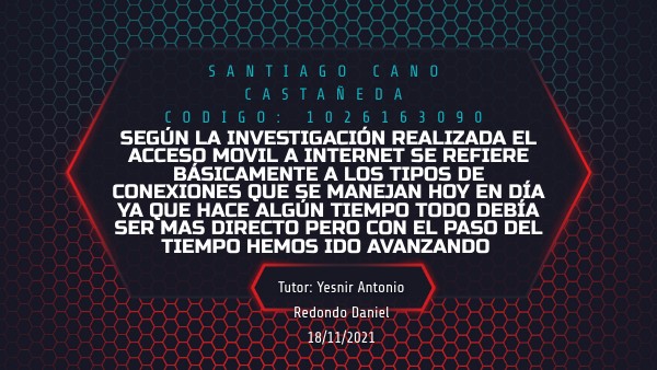 ACCESO MOVIL A INTERNET | Genially