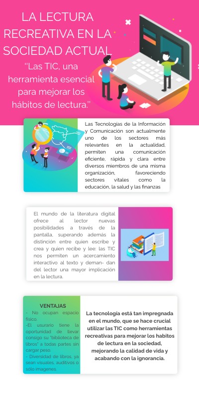 LAST TIC COMO HERRAMIENTA RECREATIVA PARA LA LECTURA