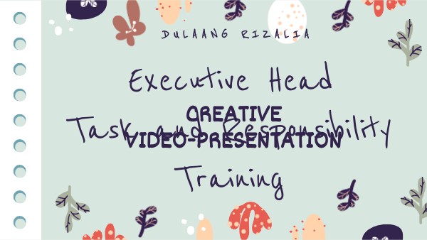 DR EXECUTIVE TRAINING EVENT PPT | Genially