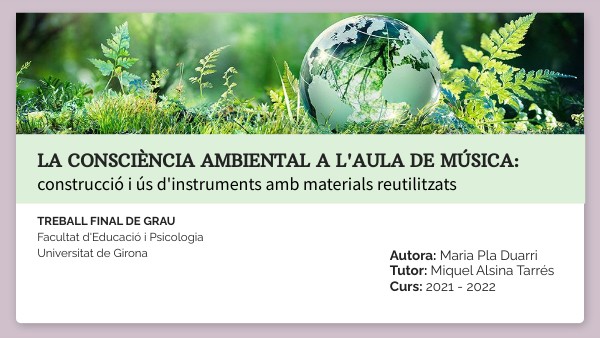 TFG MARIA PLA | Genially