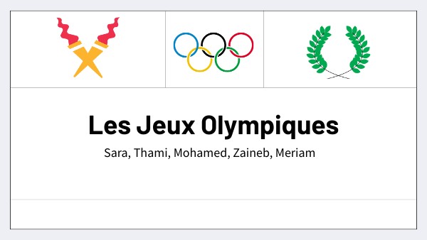 Jeux Olympiques
