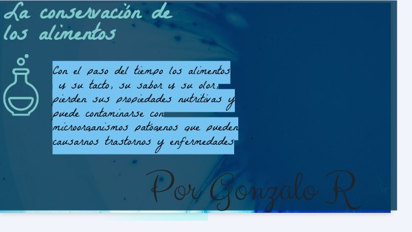 - Conservación de los alimentos | Genially