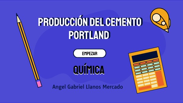 DIAGRAMA DE FLUJO DEL CEMENTO | Genially