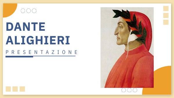 DANTE E LA DIVINA COMMEDIA | Genially