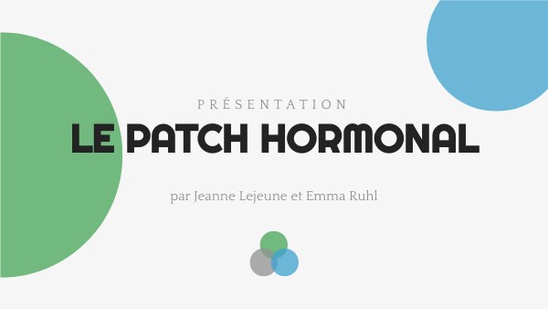 patch hormonal | Genially