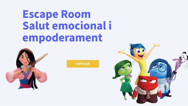 ESCAPE ROOM emocions