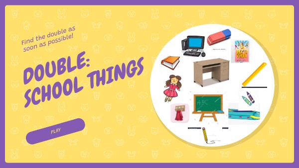 DOUBLE ANIMALS GAME | Genially