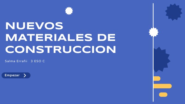 nuevos materiales de construccion | Genially