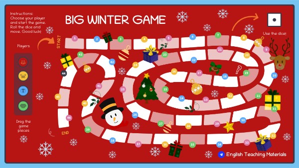 BIG WINTER GAME | Genially