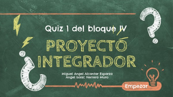 Proyecto Integrador 2do. Bimestra