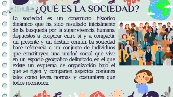 ¿qué es la sociedad? | Genially