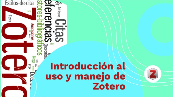 Uso del GBDC Zotero | Genially