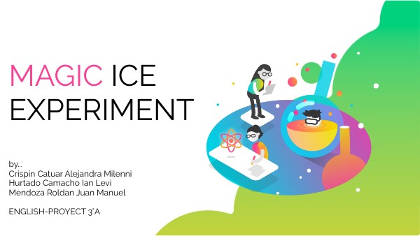 ENGLISH-PROYECT3°A-EXPERIMENT | Genially