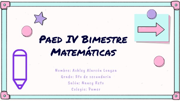 Paed Matemáticas