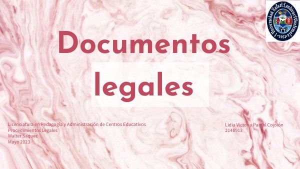 Documentos Legales