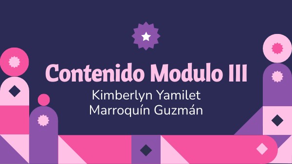 DOSSIER MODULO III