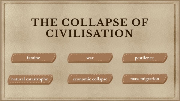 THE COLLAPSE OF CIVILISATION