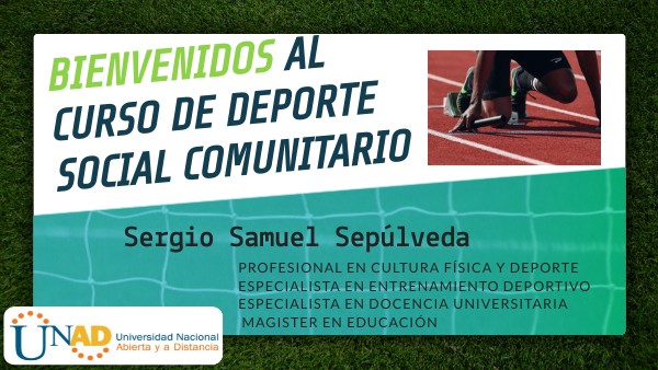 Presentación curso de Deporte social comunitario | Genially