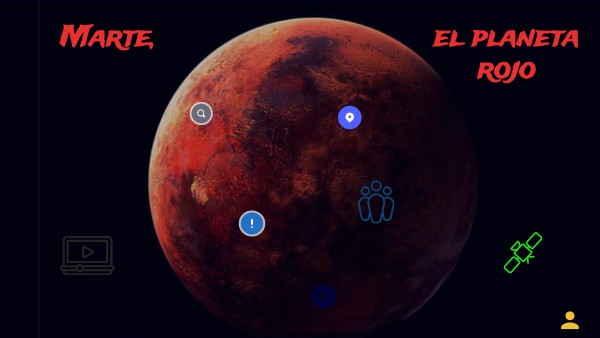 Imagen interactiva: Marte. | Genially