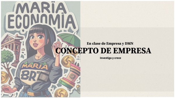 CONCEPTO DE EMPRESA | Genially