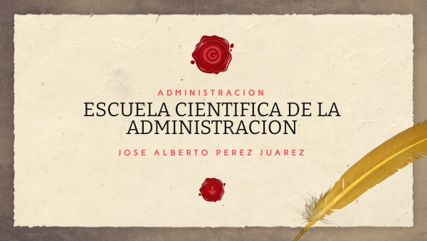 ESCUELA CIENTIFICA DE LA ADMINISTRACION