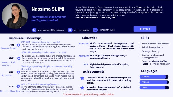 GENIAL CV | Genially