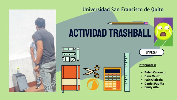 Actividad Trashball