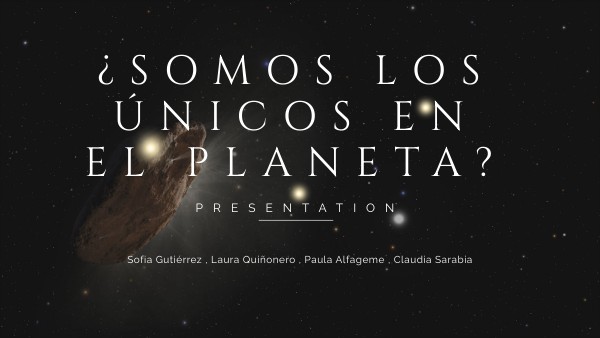 UNIVERSE PRESENTATION | Genially