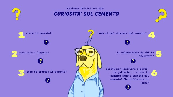 IL CEMENTO | Genially