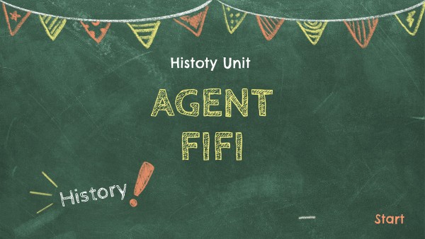 Agent Fifi CHALKBOARD