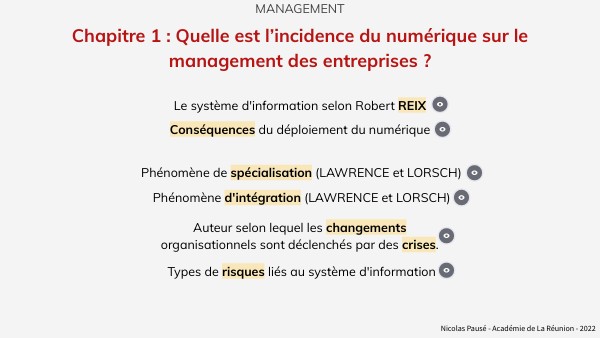 CEJM - BTS 2 - Tous les chapitres | Genially