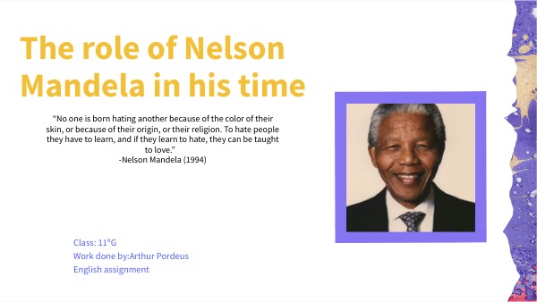 Nelson Mandela | Genially