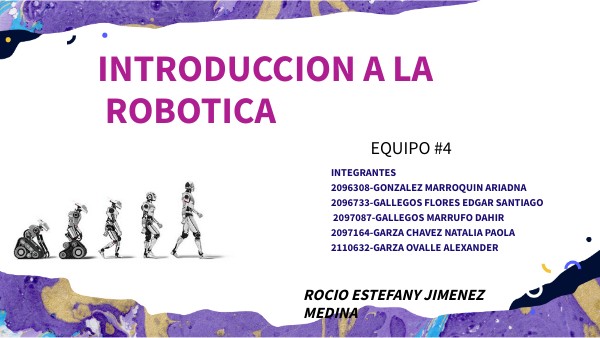 ROBOTICA EQUIPO4 EV3 | Genially